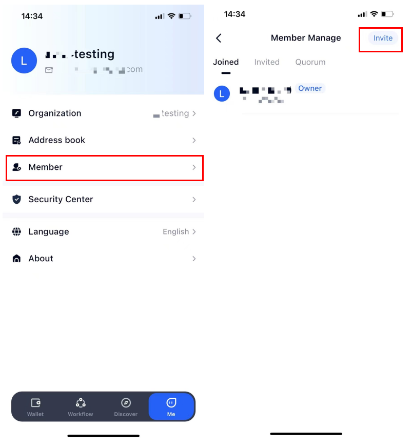 📎 Inviting Members | SINOHOPE